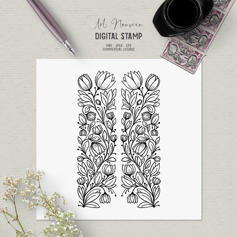 Digi Stamp - Etsy