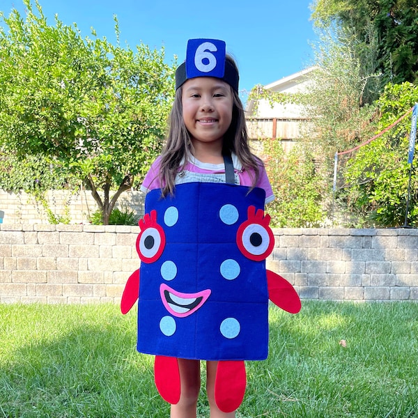 Numberblock Halloween Costume - Etsy
