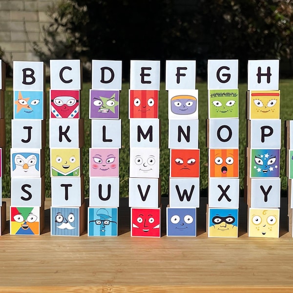Alphablocks Toys - Etsy