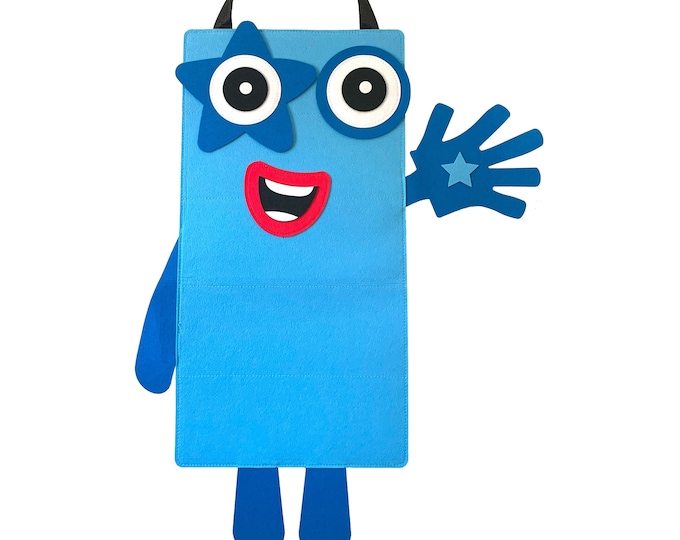 Numberblock Five Costume, Halloween Costume, Birthday Costume ...