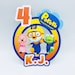 Pororo Cake Topper, Pororo Inspired Cake Topper, Pororo Birthday Theme ...