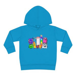 Numberblocks Pullover Fleece Hoodie for Toddlers, Unisex - Etsy