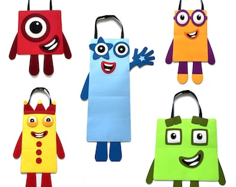 Numberblock Four Costume, Halloween Costume, Birthday Costume - Etsy