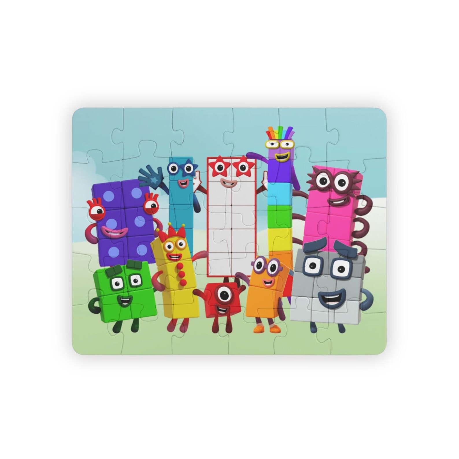 Numberblocks 1-10 Puzzle, 30 Pieces - Etsy