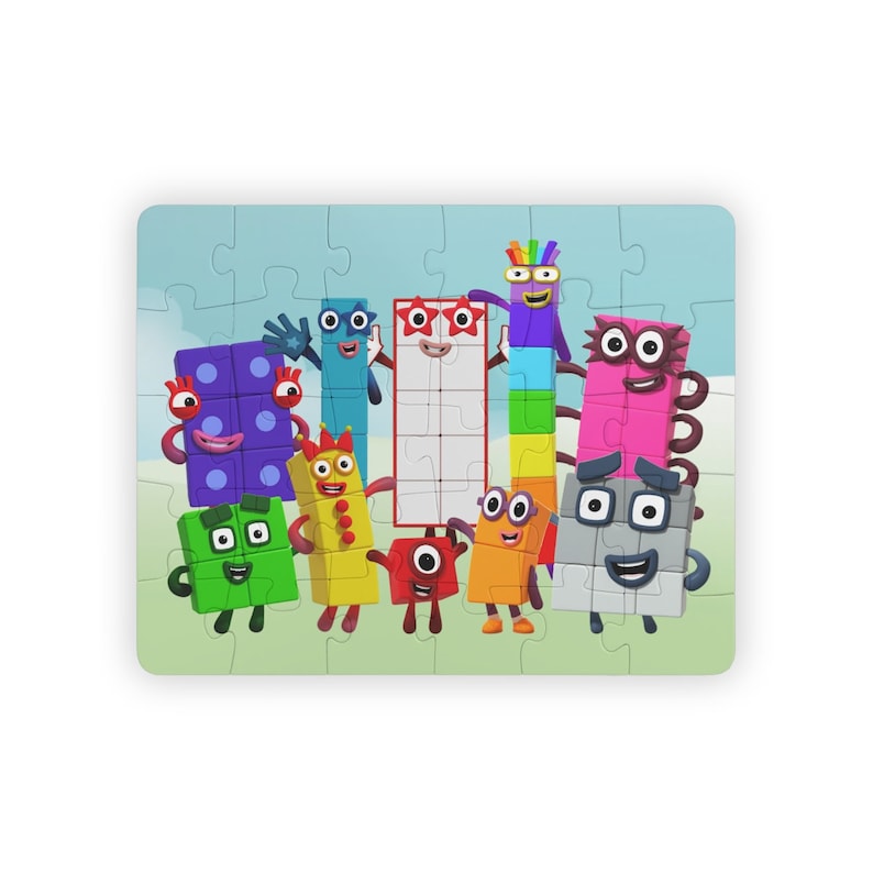 Numberblocks 1-10 Puzzle 30 Pieces - Etsy