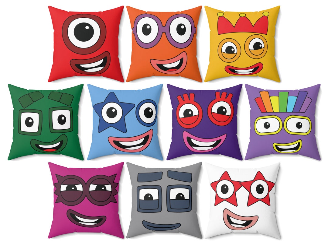 Numberblocks Decorative Pillow Cushion - Etsy Australia