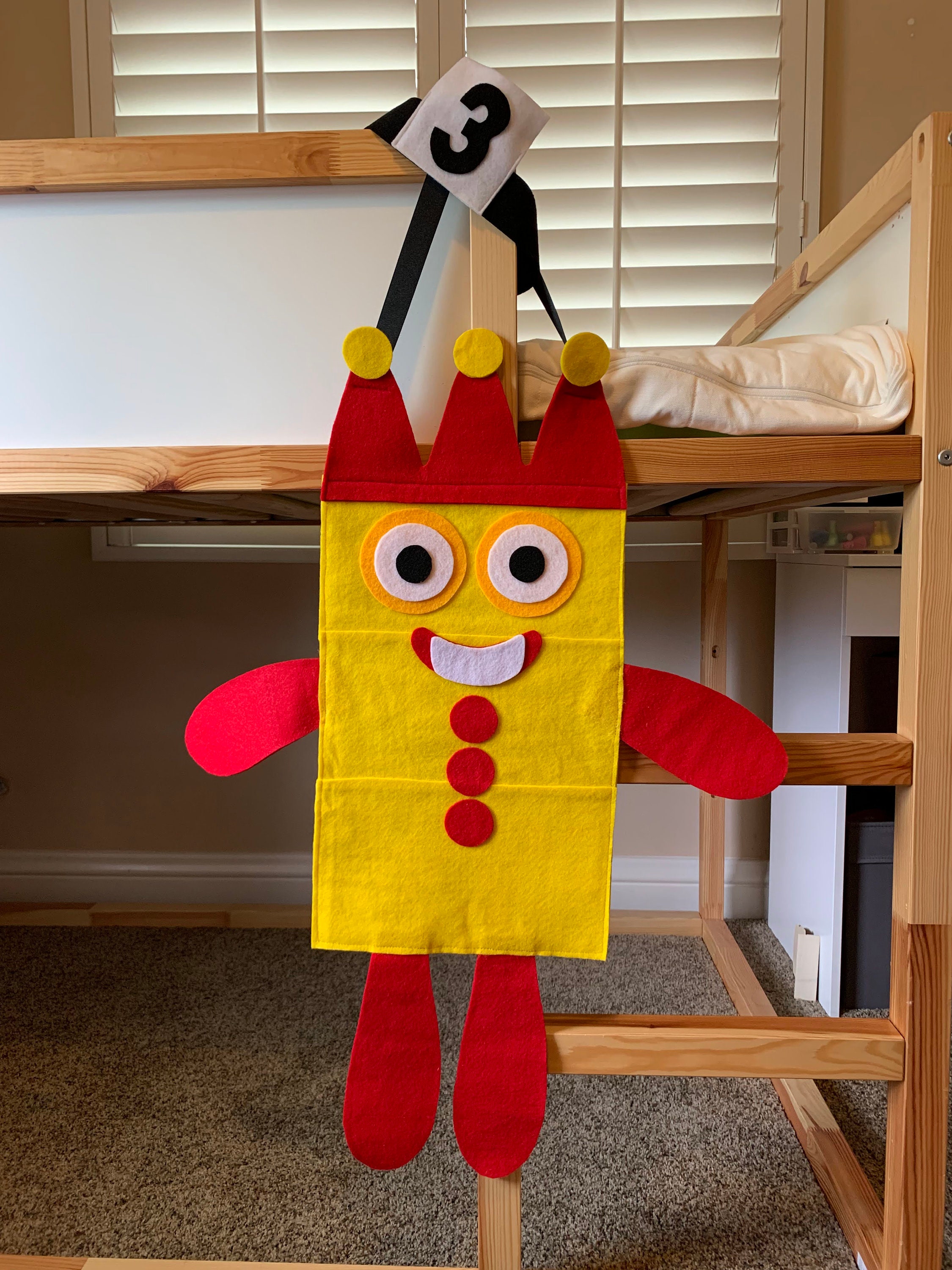 Numberblocks Costume Halloween Costume Birthday Costume - Etsy Australia