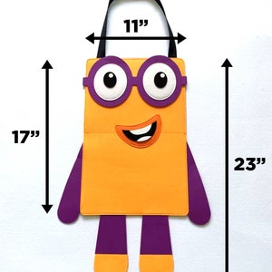 Numberblocks Costume, Halloween Costume, Birthday Costume, Characters 1 ...