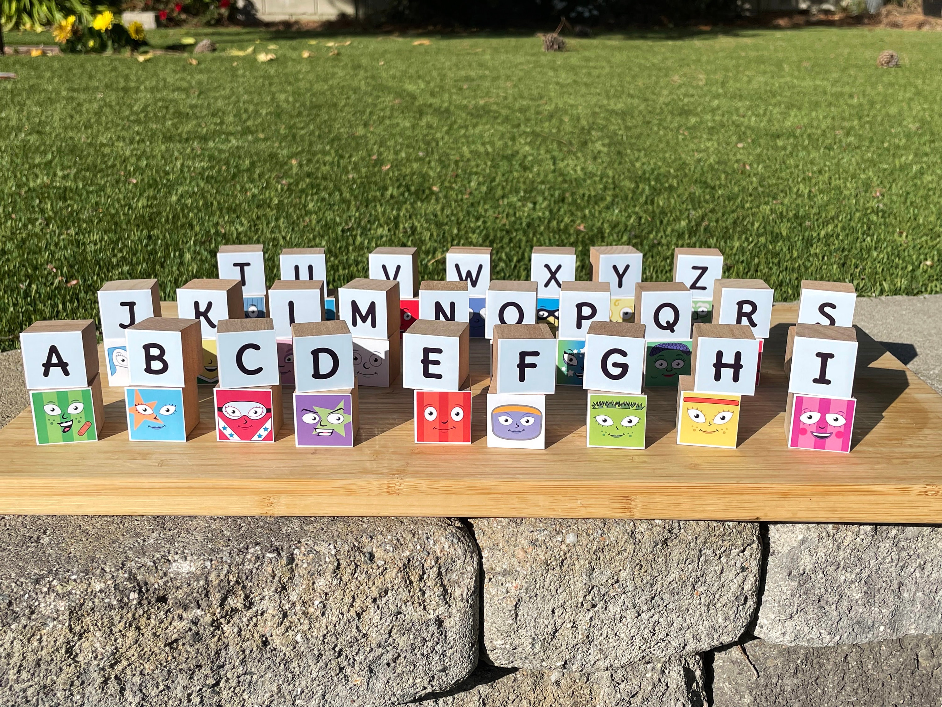 Alphablocks Stickers for 1 Blocks Characters A-Z - Etsy