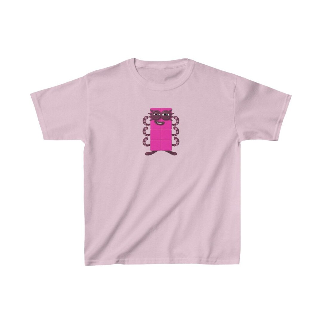 Numberblocks Eight (8) T-shirt, Youth XS-XL, Unisex, 100% Cotton - Etsy