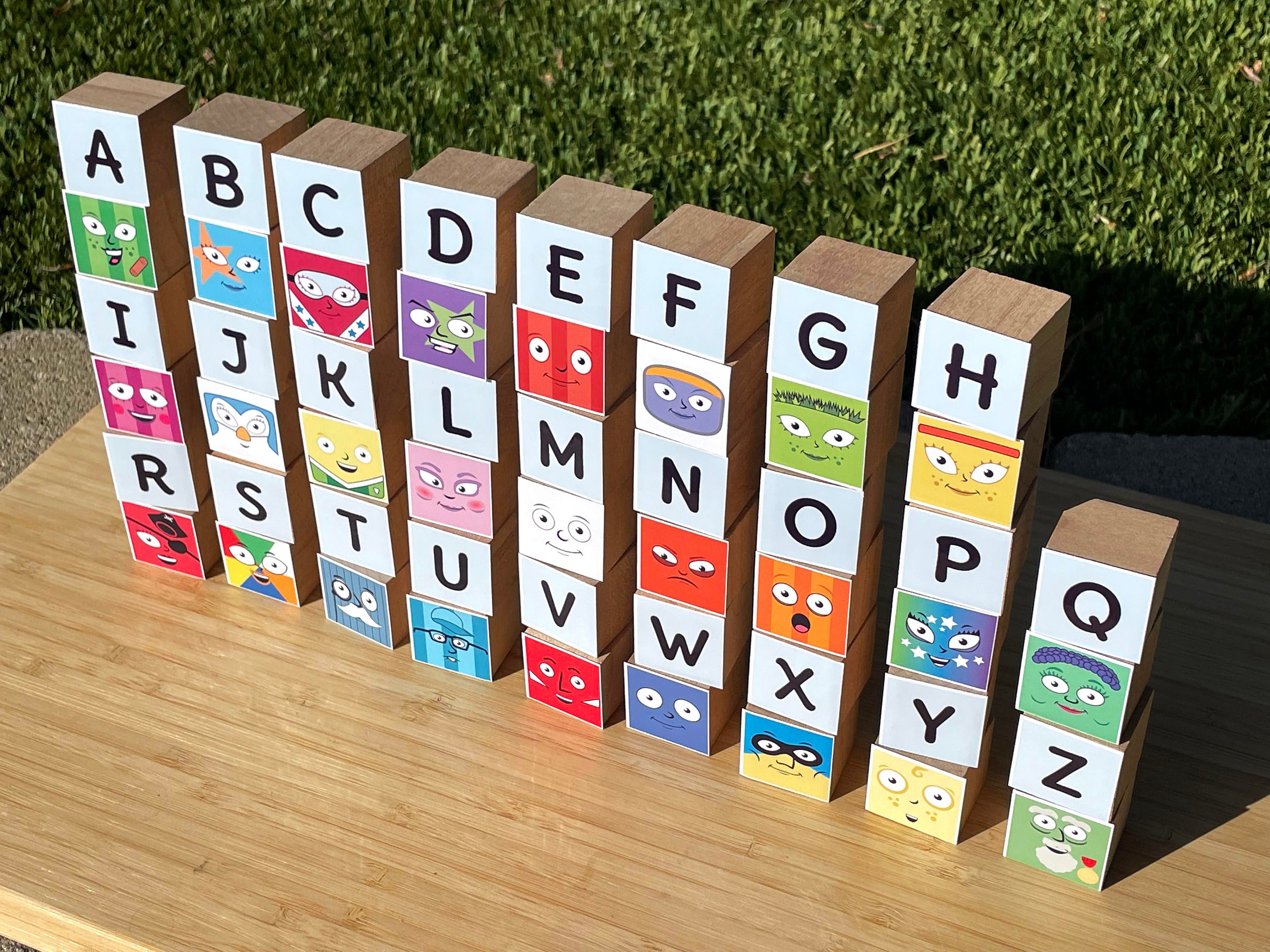 Numberblocks Stickers For 1 Blocks Characters 1 10 Etsy Uk