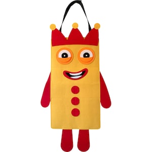 Numberblock Three Costume, Halloween Costume, Birthday Costume ...