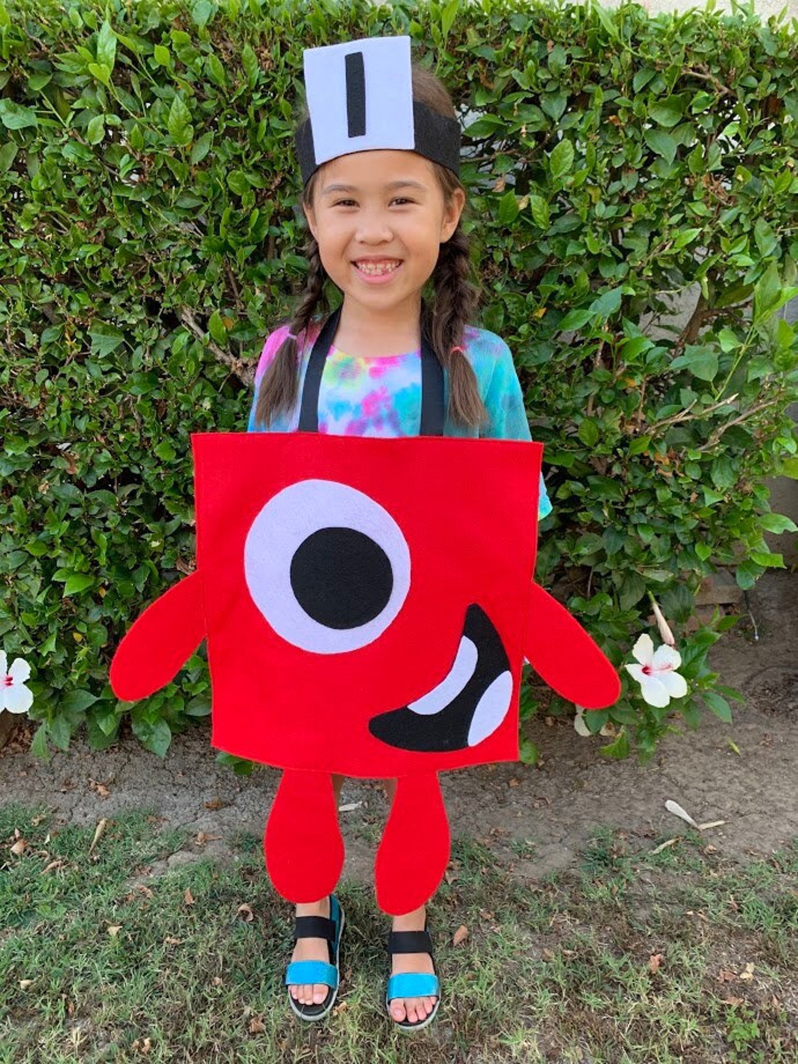 Numberblocks One Costume Halloween Costume Birthday Costume - Etsy ...
