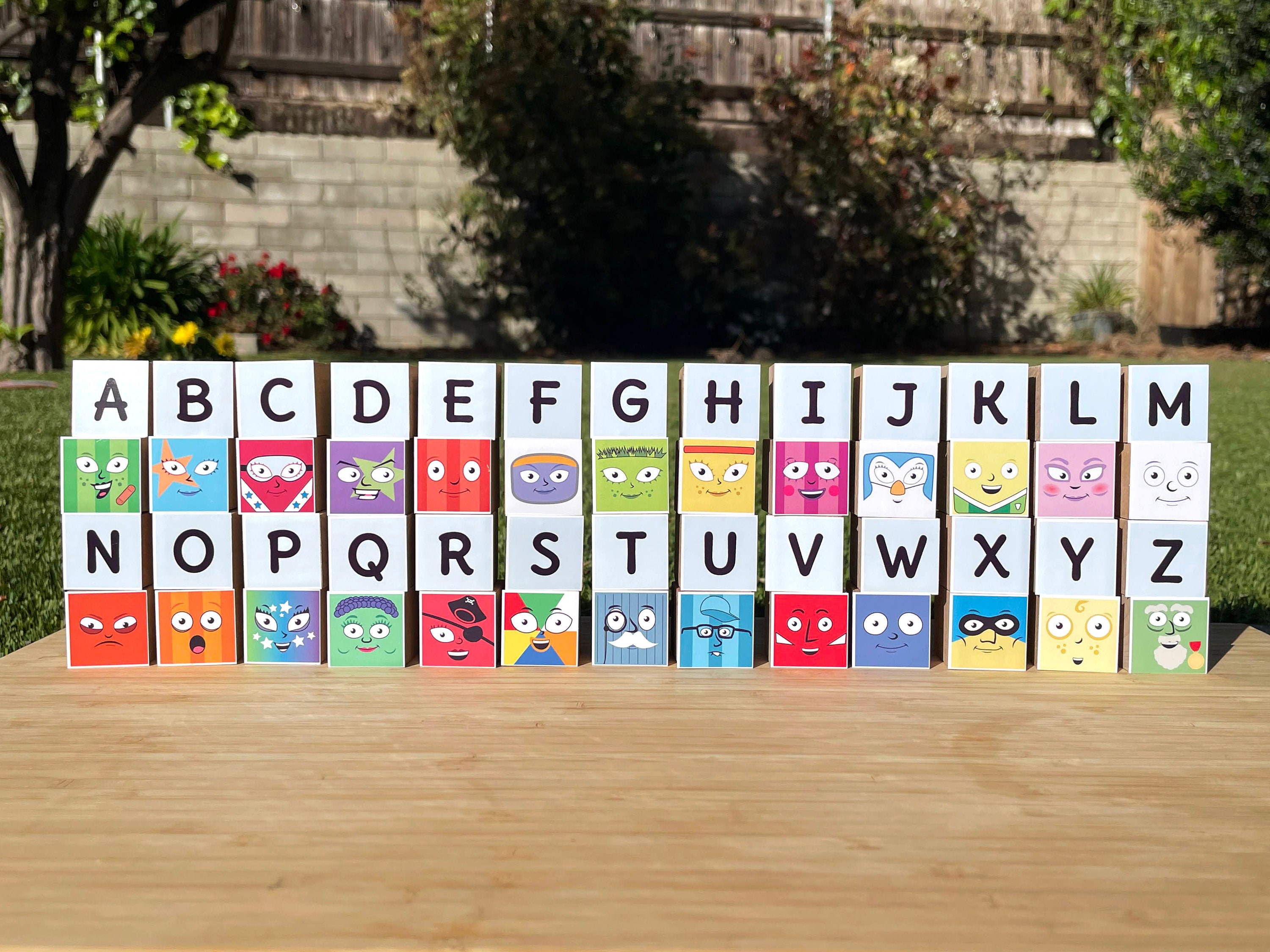 Alphablocks Stickers for 1 Blocks Characters A-Z - Etsy