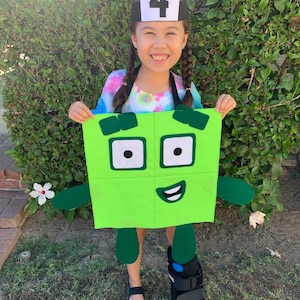 Numberblocks Costume Halloween Costume Birthday Costume - Etsy Hong Kong