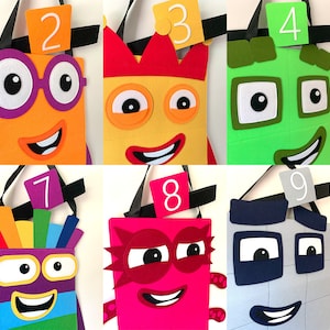 Numberblock One Costume, Halloween Costume, Birthday Costume ...