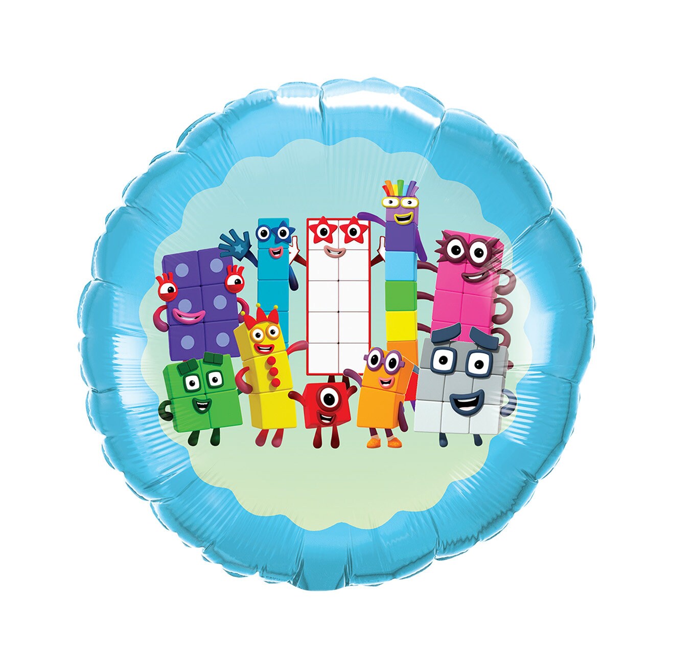 Numberblocks 18 Foil Mylar Balloon Birthday Party | Etsy