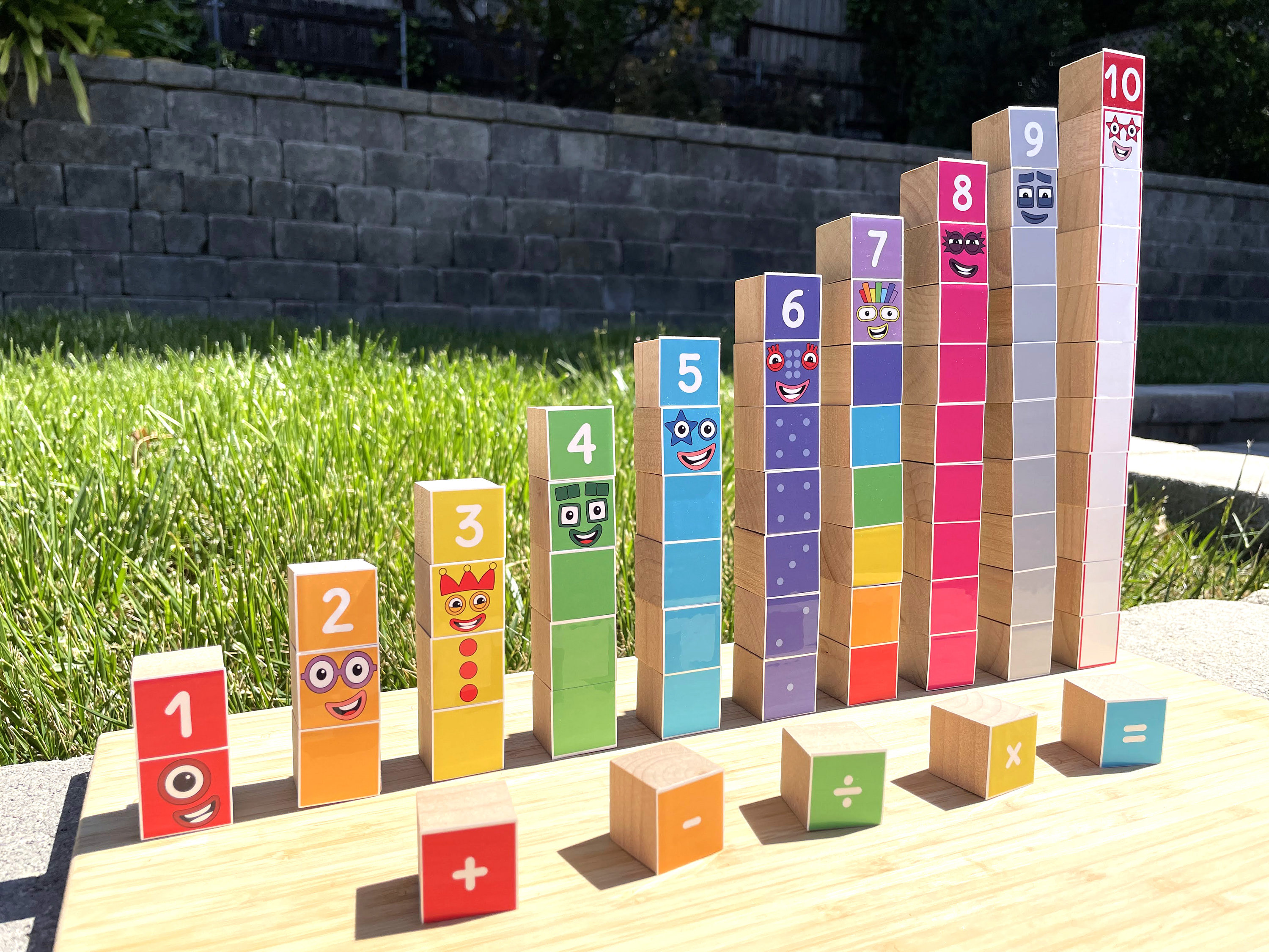 Numberblocks Stickers for 1 Blocks Characters 1-10 - Etsy UK