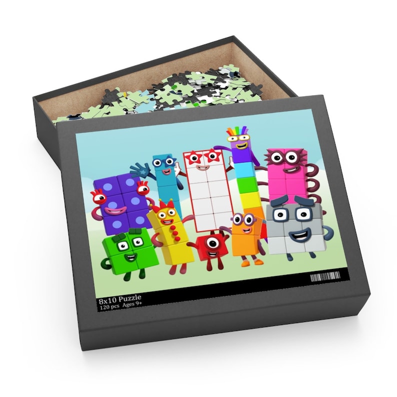 Numberblocks 1-10 Puzzle 120 Pieces - Etsy