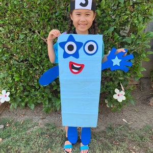 Numberblocks Costume Halloween Costume Birthday Costume - Etsy Hong Kong