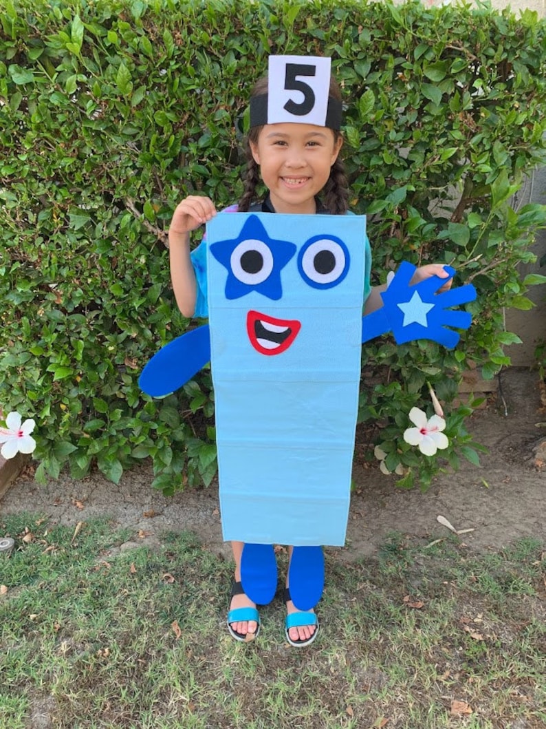 Numberblocks Costume Halloween Costume Birthday Costume - Etsy
