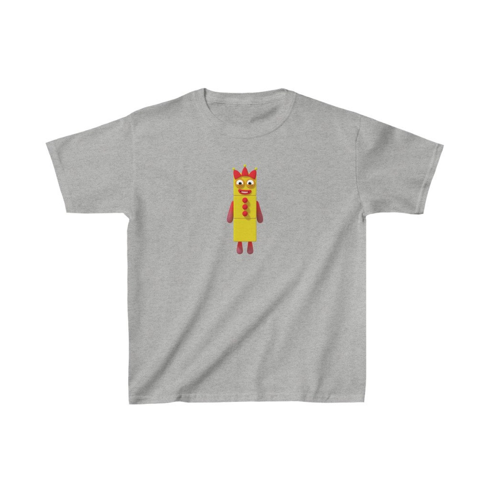 Numberblocks Three (3) T-shirt, Youth XS-XL, Unisex, 100% Cotton - Etsy