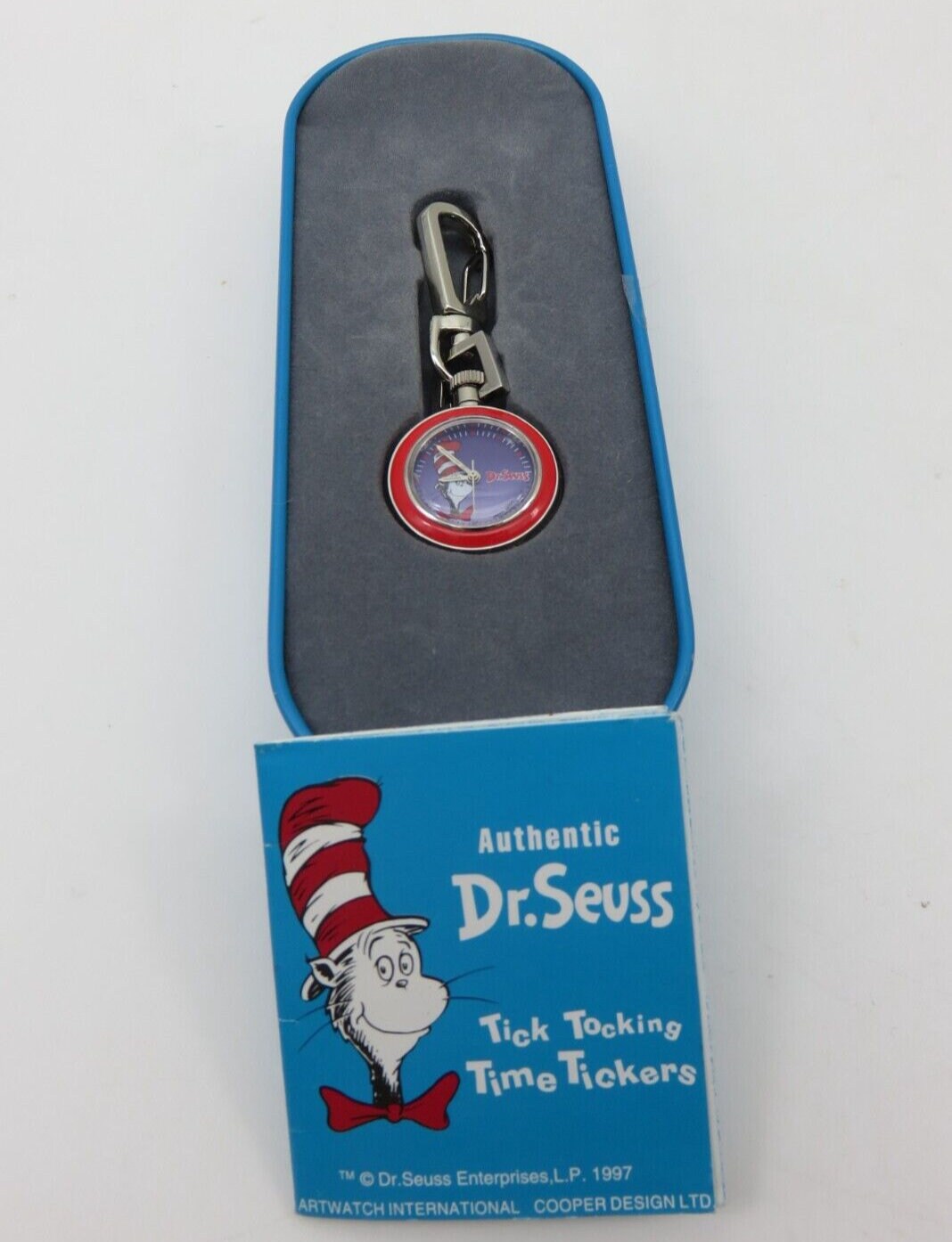 Vintage 1997 Dr Seuss Tick Tocking Time Tickers Pendant Pocket - Etsy