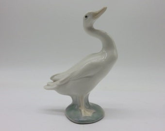 Lladro Goose Hand Made in Spain, Geese, Duck, Bird, Vintage Porcelain ...