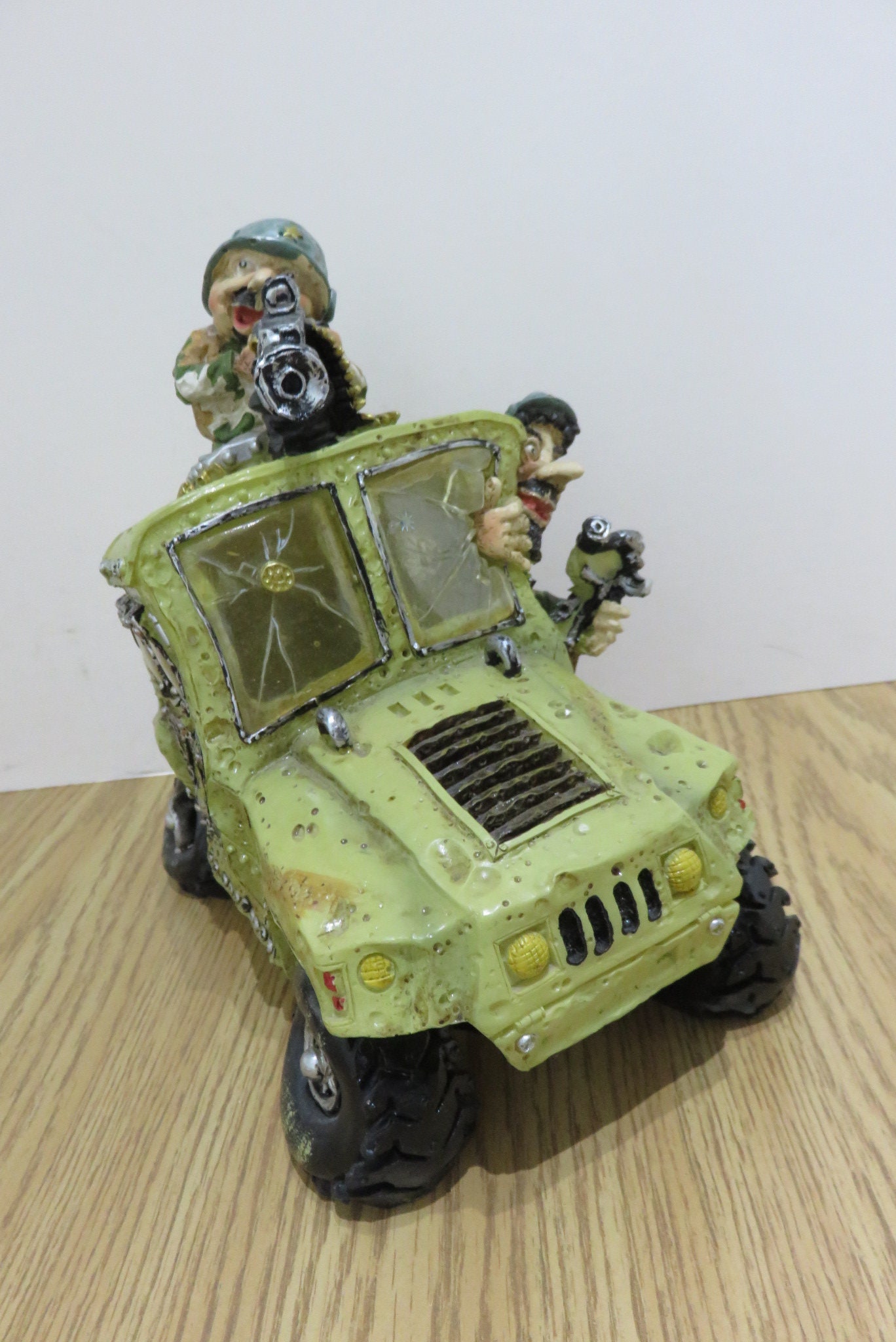 Military Army Vehicle With Soldiers and Guns in Jeep Piggy Bank - Etsy