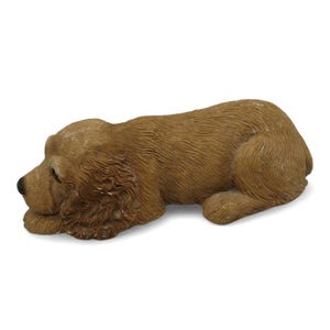 SANDICAST Cocker Spaniel Buff Pup Figurine Handcast and Painted ...