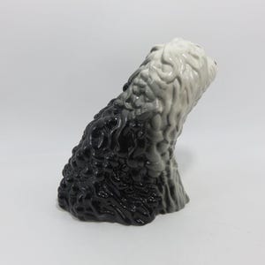 Vintage Beswick Black and White English Sheep Dog Figurine 453 Made in ...