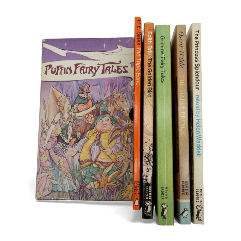 PUFFIN Fairy Tales 1970s Box Set Classic Storybooks Vintage - 1 Missing ...