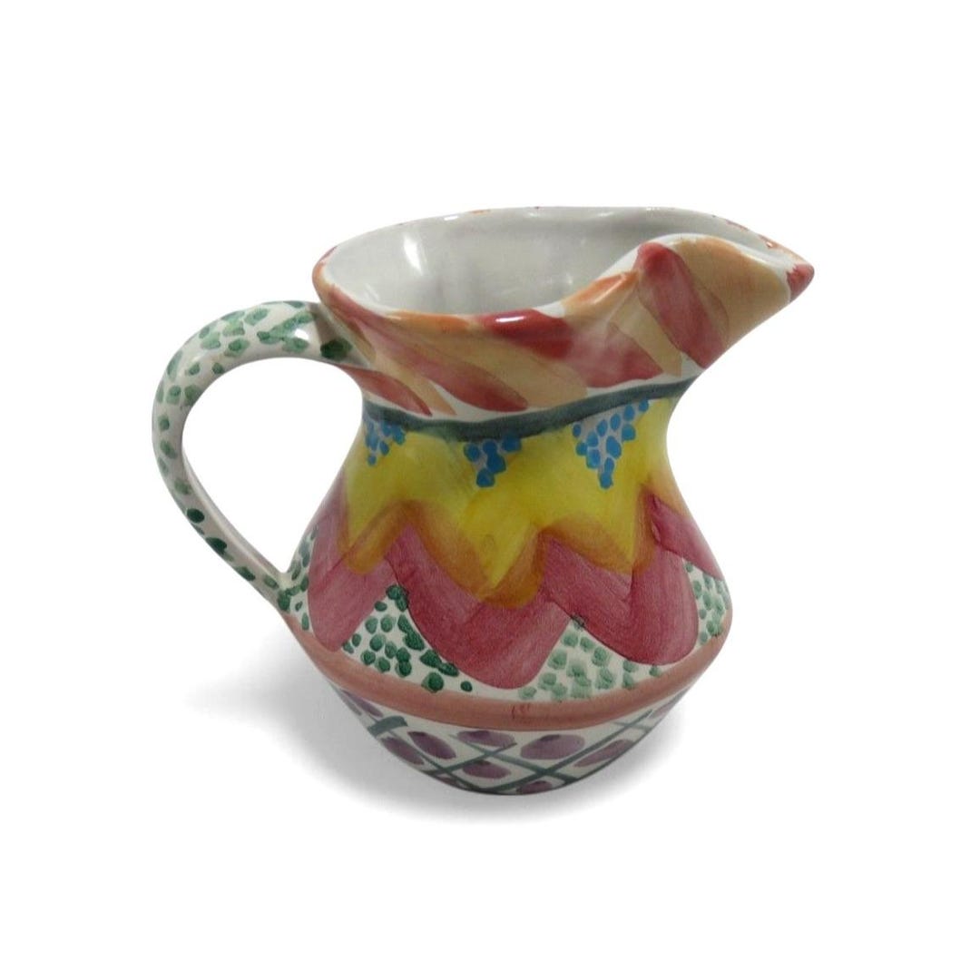 MACKENZIE-CHILDS Creamer Pitcher Ceramic Keukenhof 1997 Vintage 5 ...