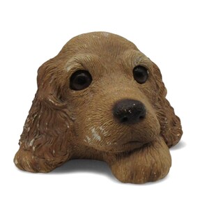 SANDICAST Cocker Spaniel Buff Pup Figurine Handcast and Painted ...