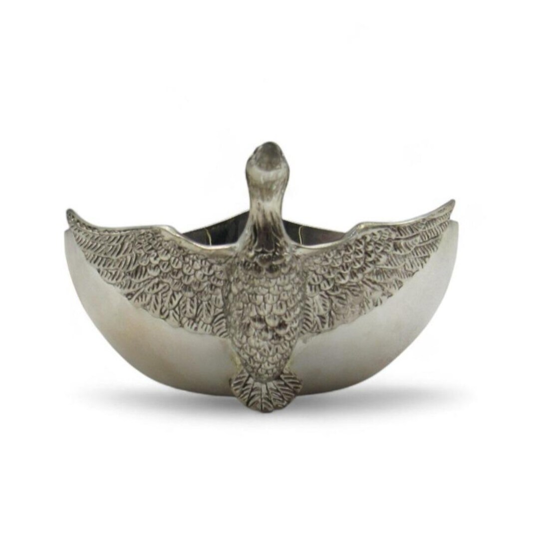 SILEA Silver Plated Zinc DUCK Goose Decorative Candy Bowl 5" Boxed - Etsy