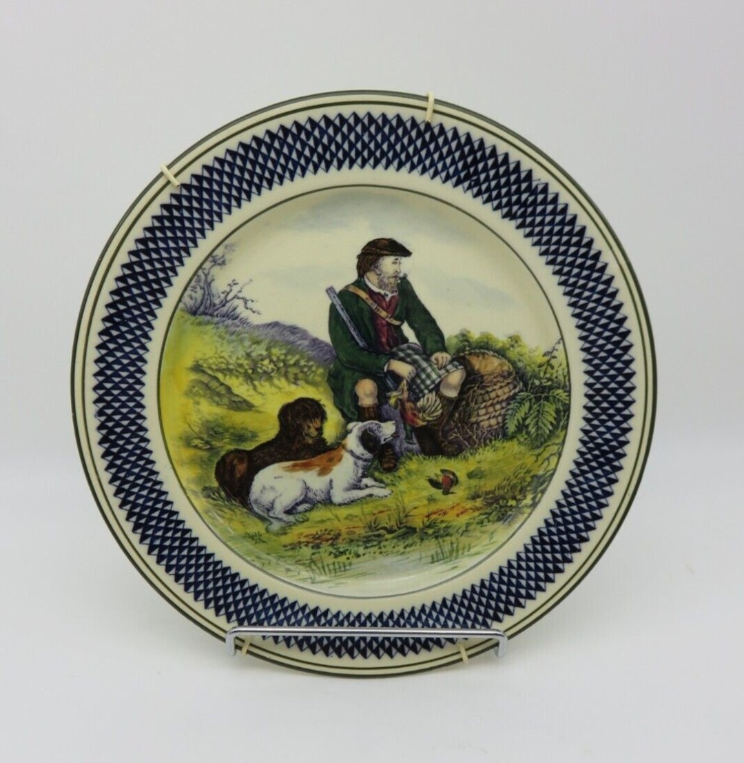 Rare Royal Doulton Scottish Bird Hunter With Dogs Plate D3695 10.4 - Etsy