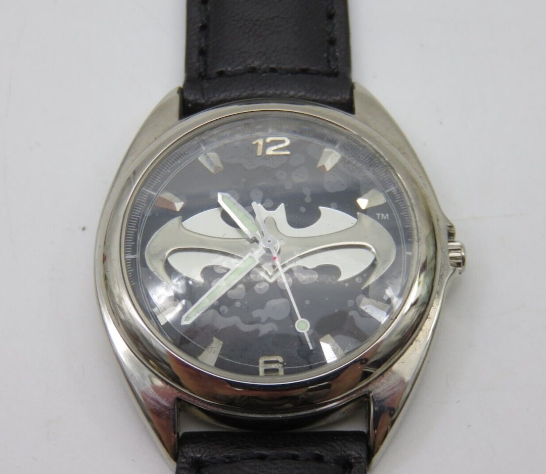 Rare Limited Edition 1997 Fossil BATMAN & ROBIN LI-1601 Watch Numbered ...