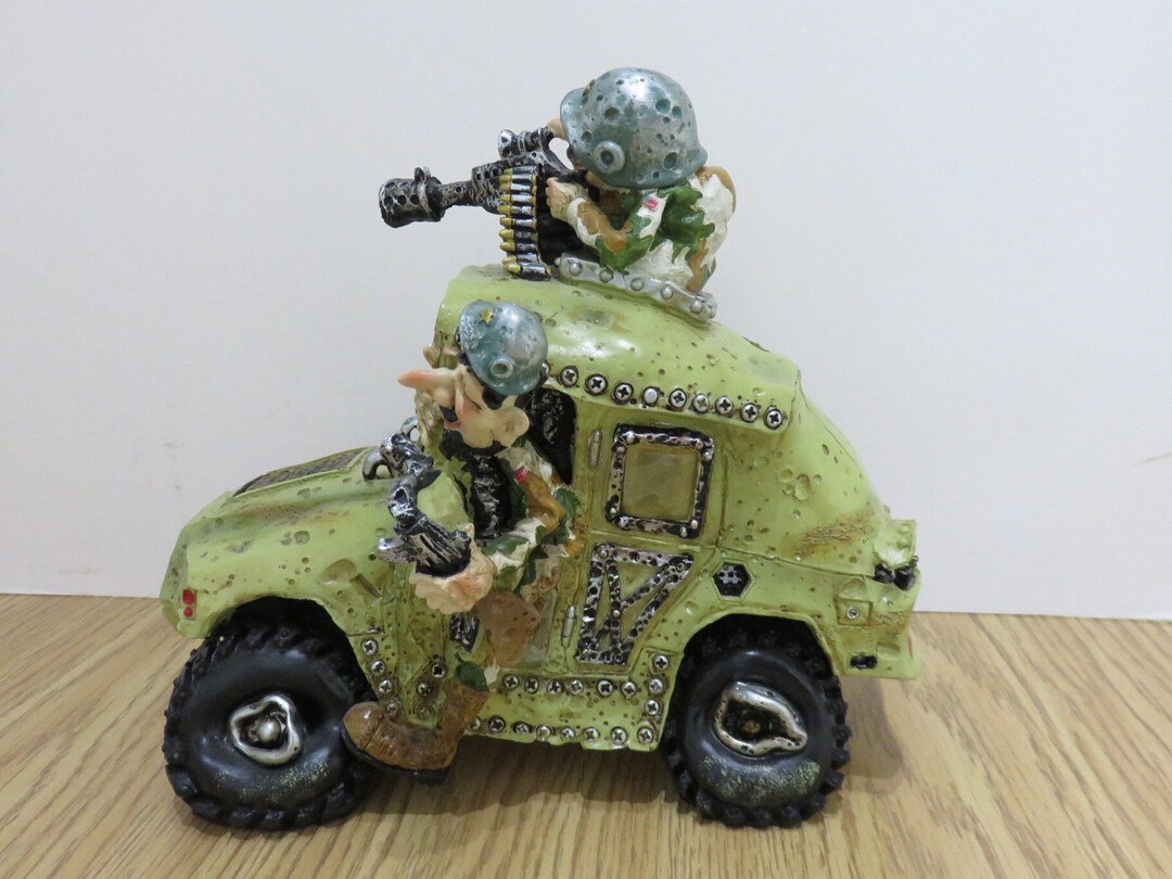 Military Army Vehicle With Soldiers and Guns in Jeep Piggy Bank - Etsy