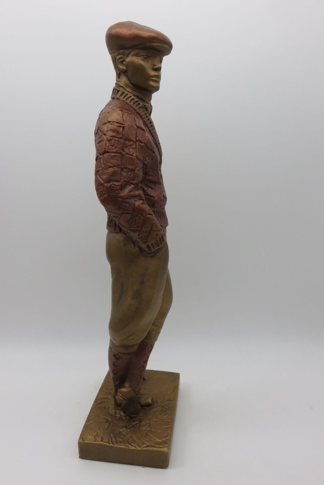 Vintage Austin Golfer Sculpture Statue Bronze Color 1989 - Etsy