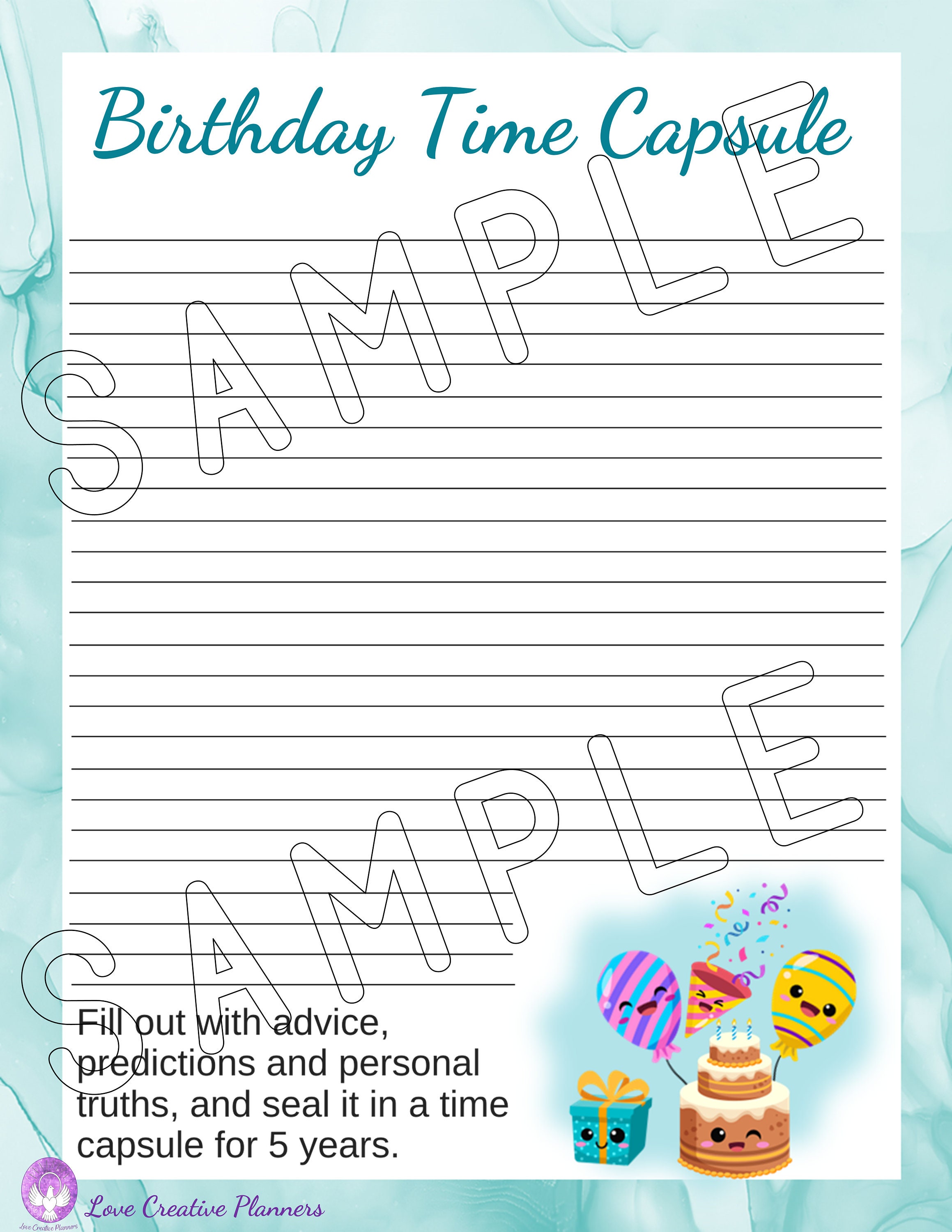 12 Printable Birthday Cake Party Games | Tweens | Adults | Birthday ...