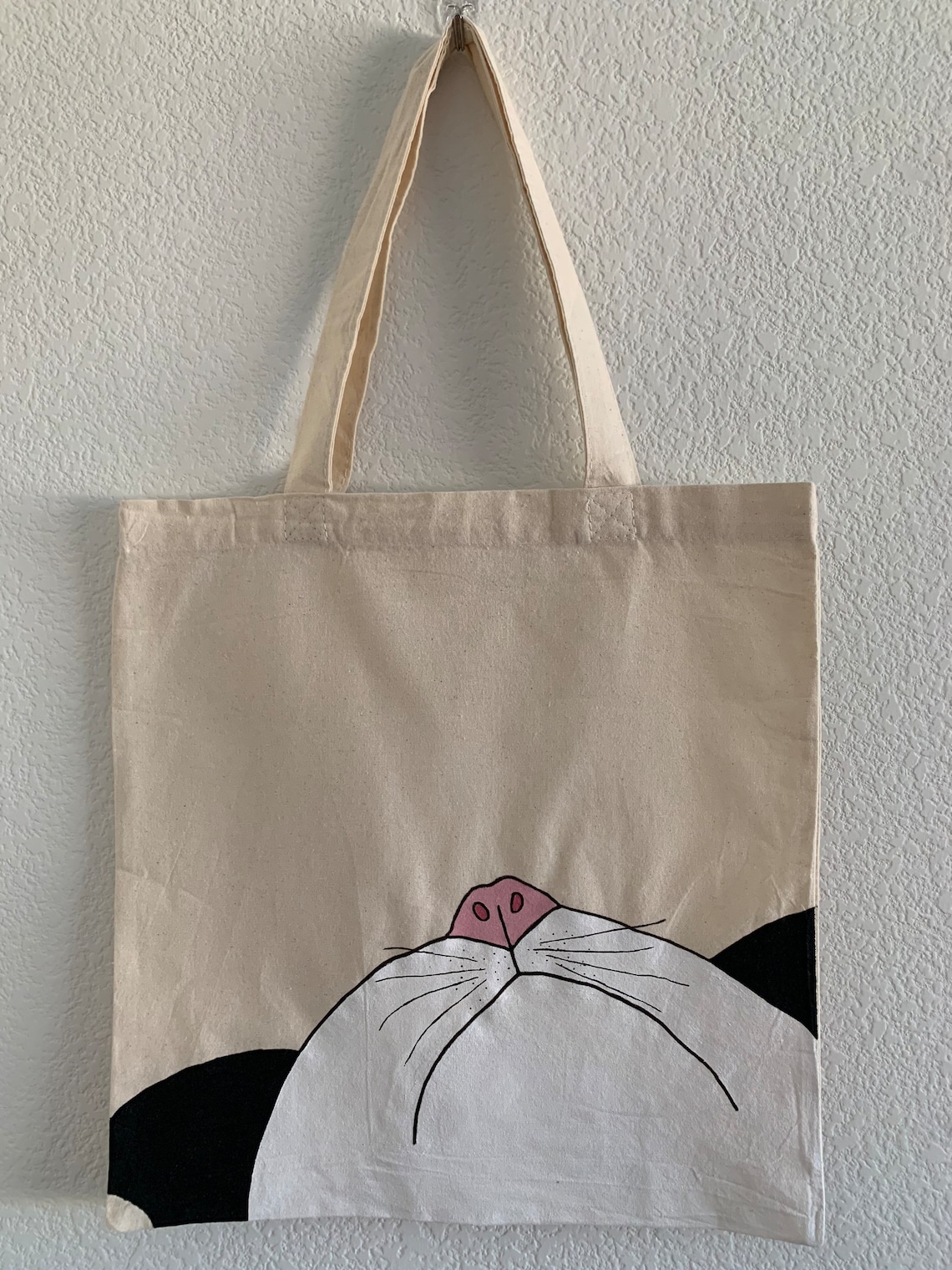 Cat Tote Bag - Etsy