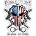 Skull of Freedom Corrections Officer Premium Reflective Decal - Etsy