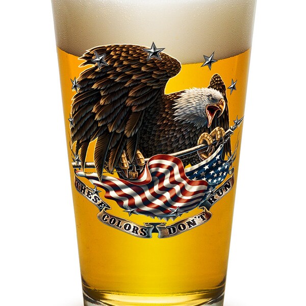 Patriotic Glassware - Etsy