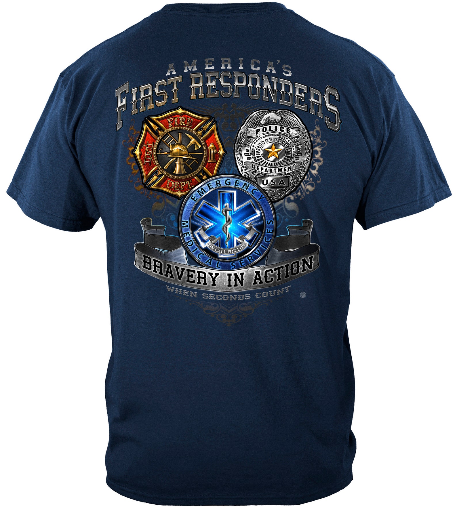 America's First Responders T-shirt Sweatshirt Hoodie | Etsy