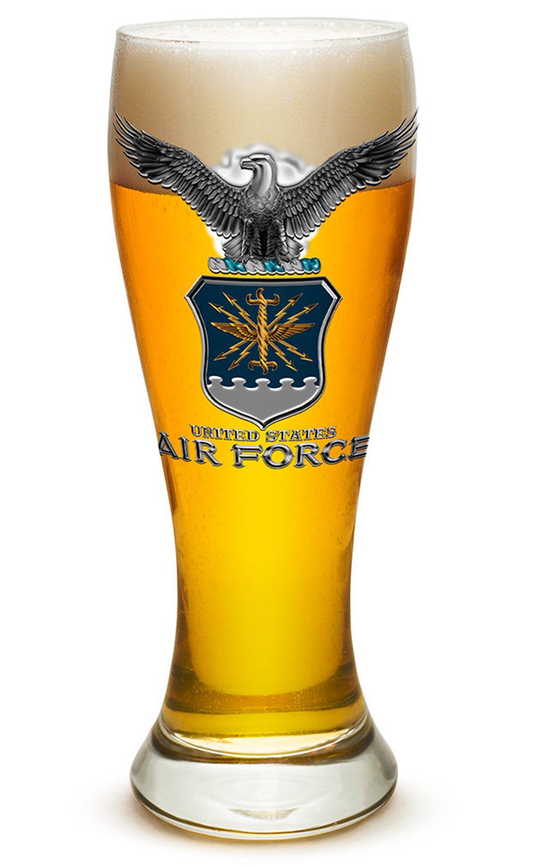 Air Force USAF Missle 23oz Pilsner Glass Glass Set - Etsy