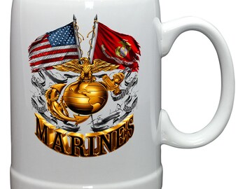 Marine Corps Coffee Mug - Etsy
