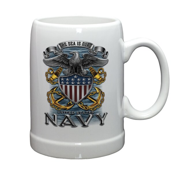 Navy Coffee Mugs - Etsy