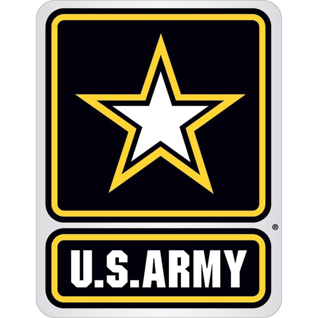 Army Star Logo Premium Reflective Decal - Etsy