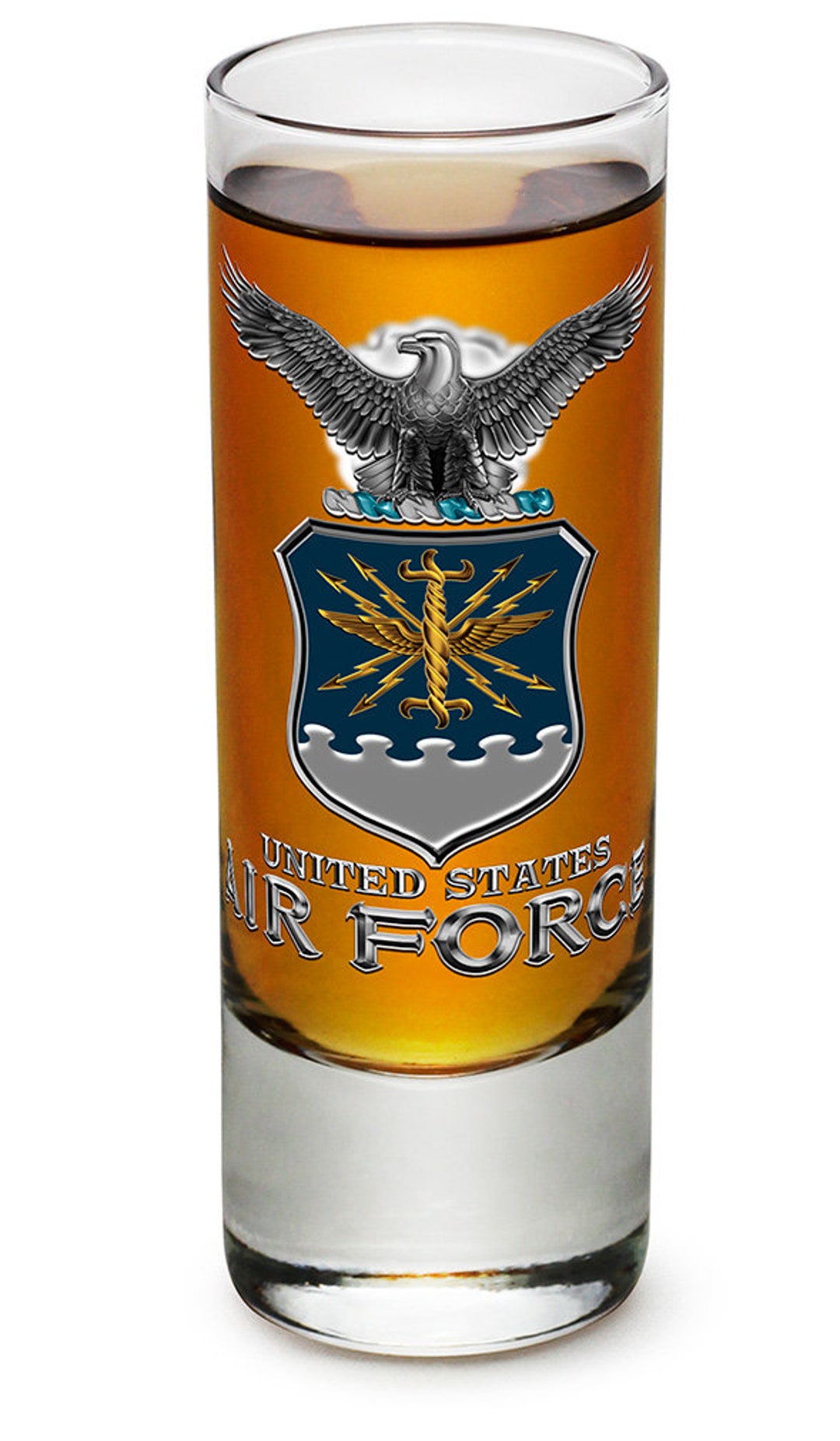Air Force USAF Missle 2oz Shooter Shot Glass Glass Set - Etsy