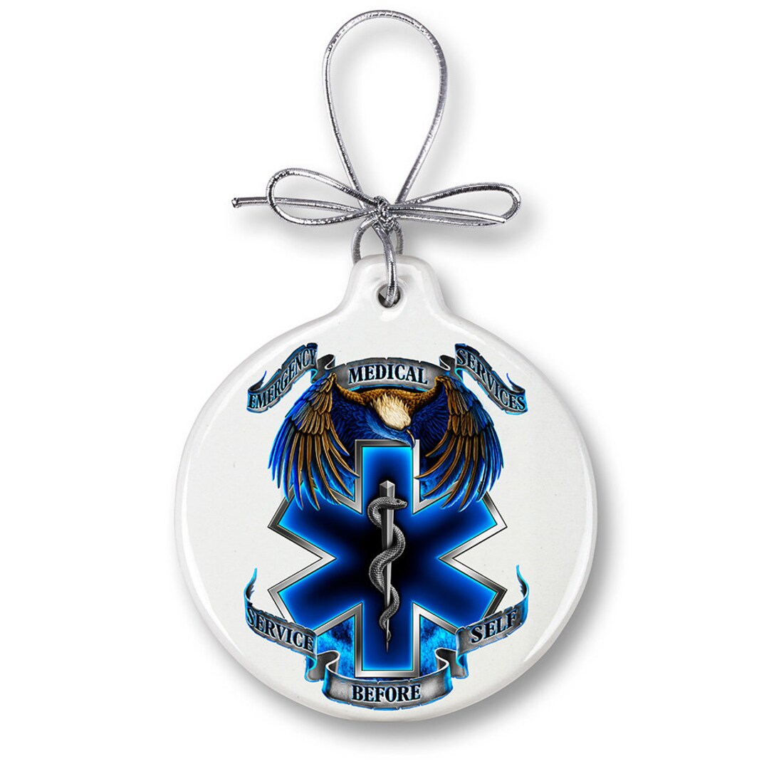 Heroes EMS Christmas Tree Ornaments - Etsy